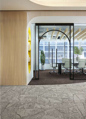 Woven Gradience | Commercial Carpet Tile & Resilient Flooring | Interface